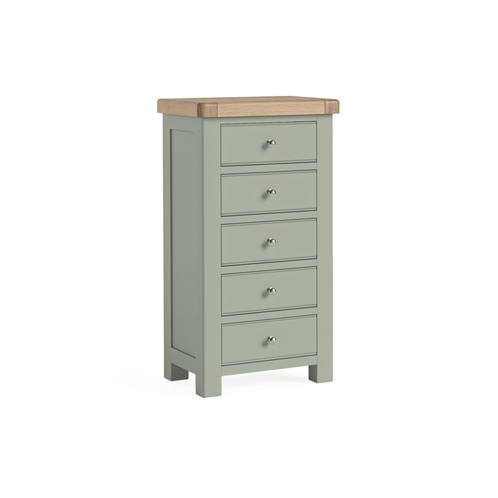 Salcombe Sage Tallboy | Davitts Furniture