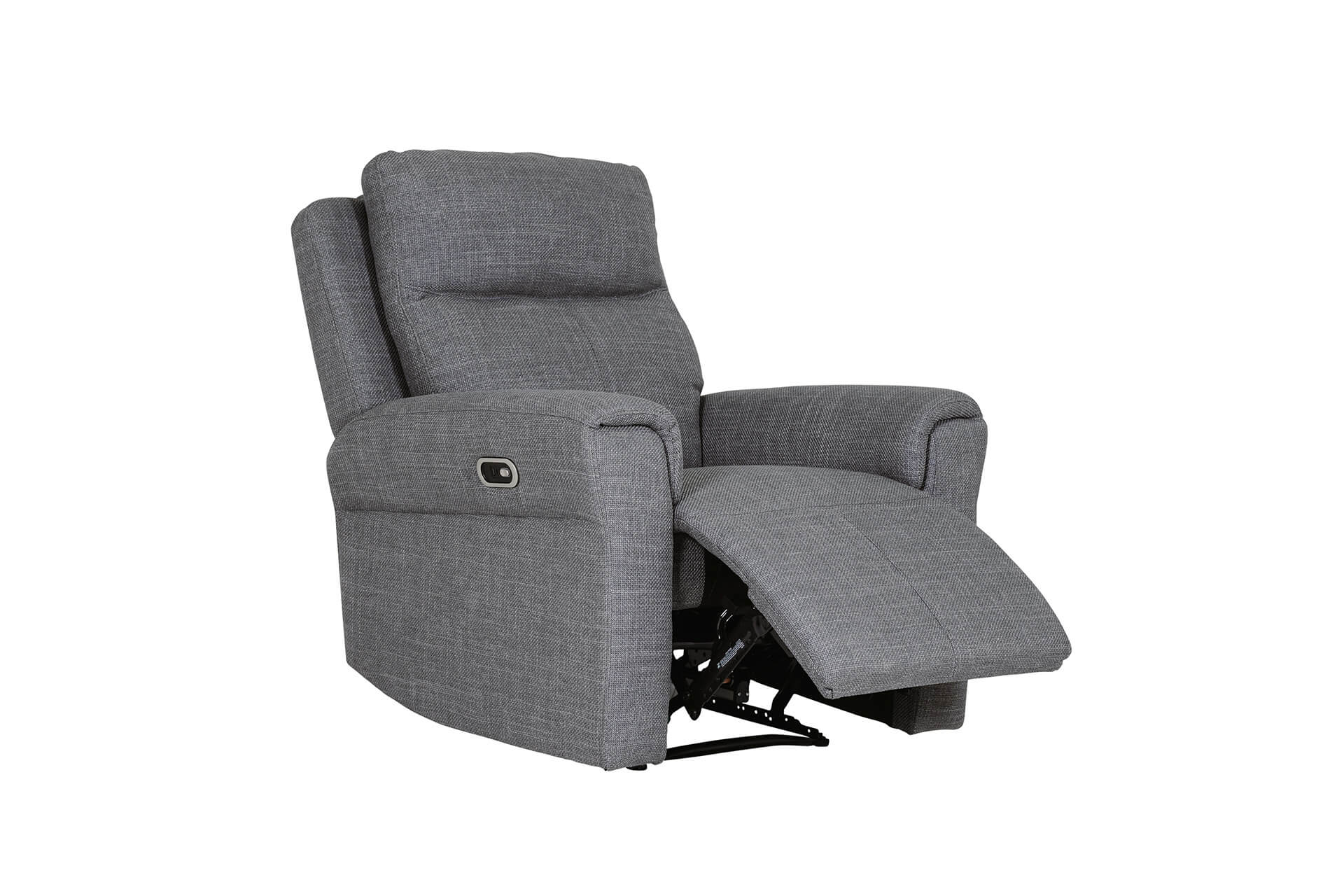 Russo 1 Seater Electric Recliner in Charcoal | Davitts Furniture